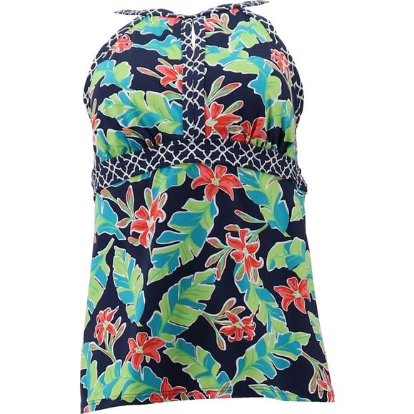 Lands' End | Swim | Lands End Beach Living Keyhole Tankini Deep Sea ...